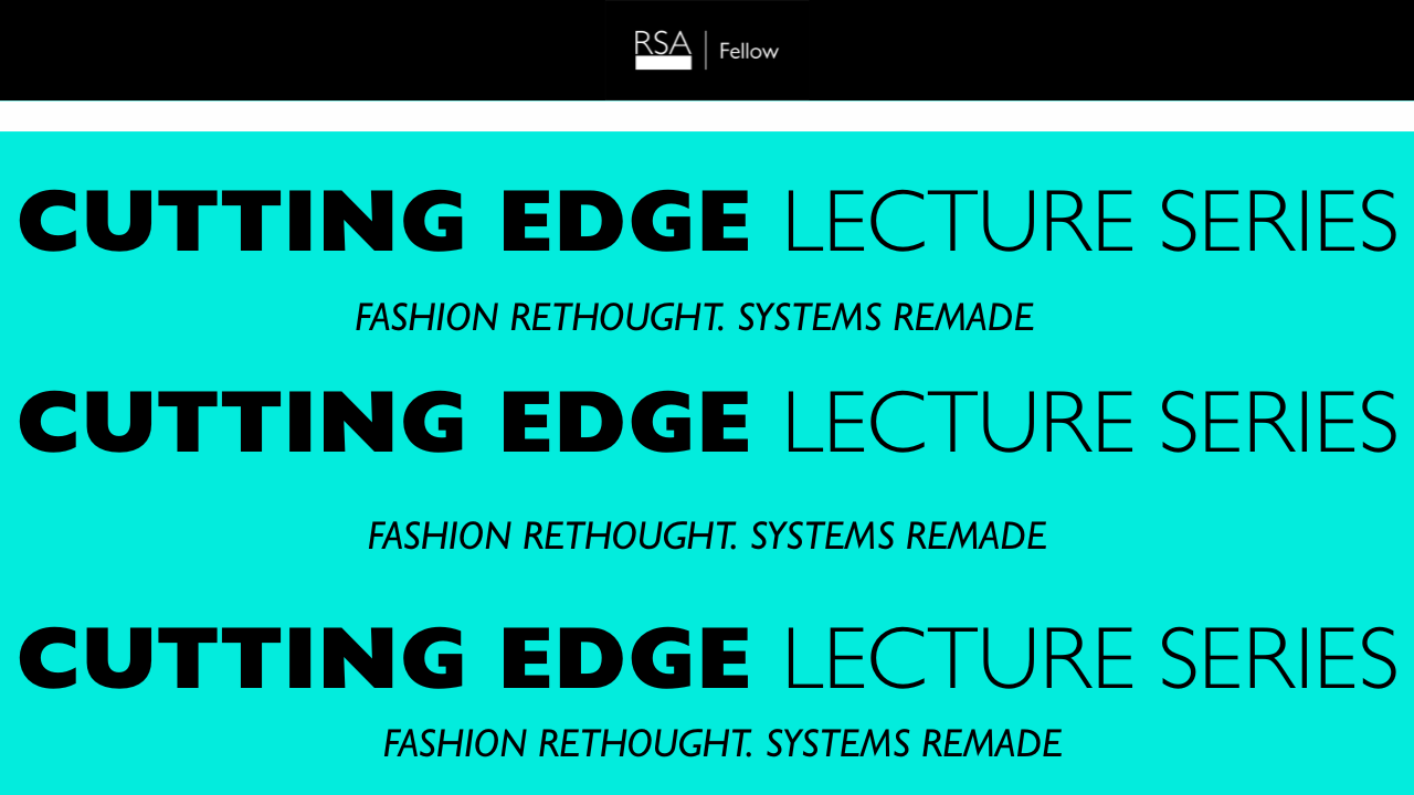 Breaking the Pattern: Confronting Barriers in Fashion’s Future - The RSA